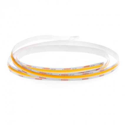 Fita de Led Lumanti COB Dimerizável 12W/M 3000K 5 Metros IP65 12V
