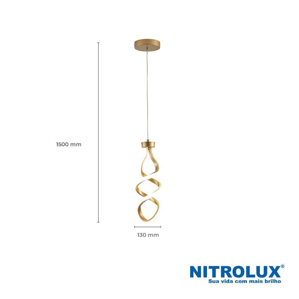 PENDENTE LP-602A 20W 3000K